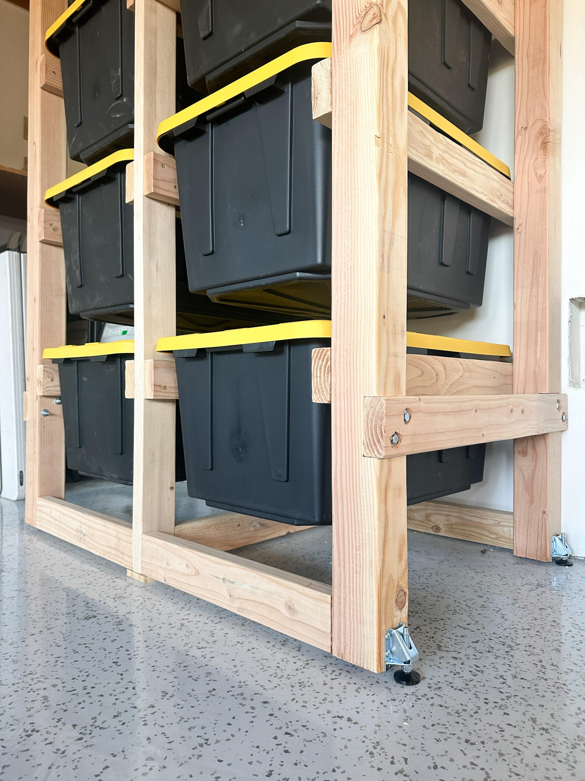 Tote Storage Rack - The Rhino Home